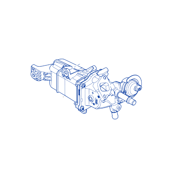 Renault Trafic EGR Cooler 147357086R - Renault Parts Direct