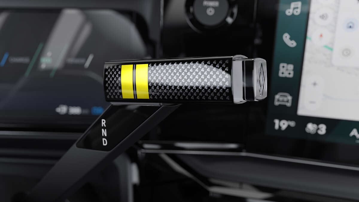 Renault 4 E-Pop Shifter Yellow Fl4sh - 328G65554R